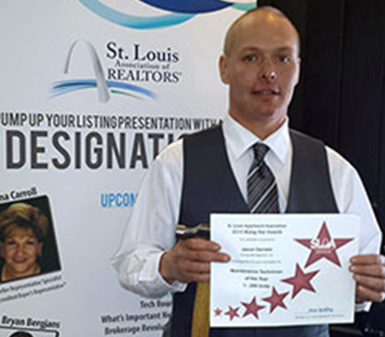 Jason Daniel, Maintenance Technician with Fairway Management, is among ...